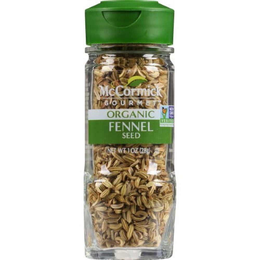 McCormick Gourmet Organic Fennel Seed (Pack of 3) - Walmart.com