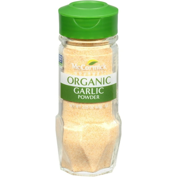 McCormick Gourmet Organic Garlic Powder, MDA05 2.25 Oz - Walmart.com