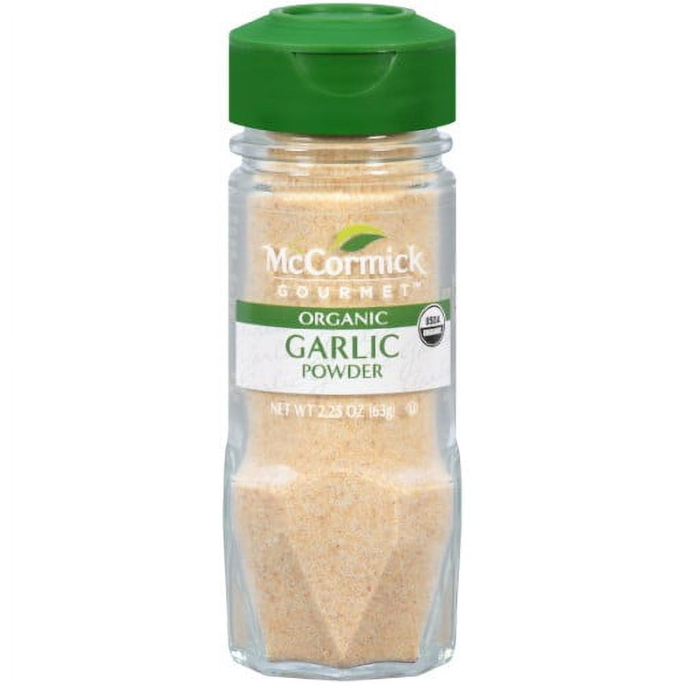 McCormick Gourmet Organic Garlic Powder (Pack of 2) - Walmart.com