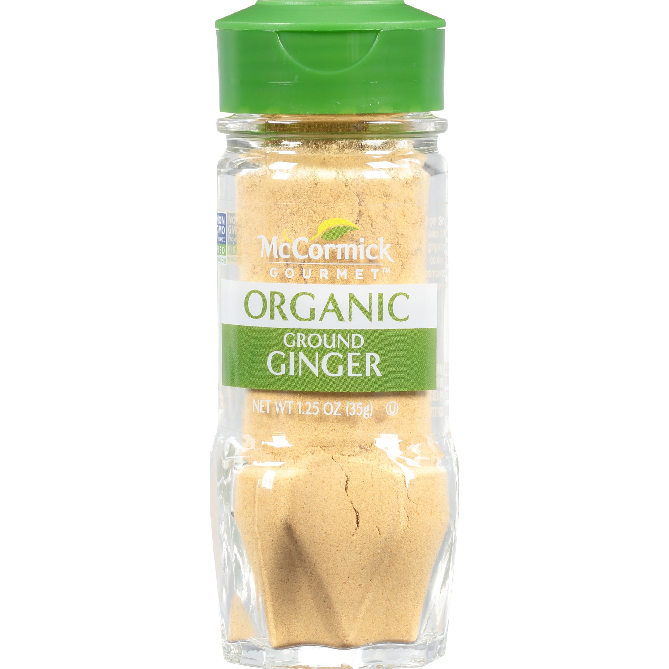 McCormick Gourmet Ground Ginger 1.25 oz in Glass Bottle for Desserts ...