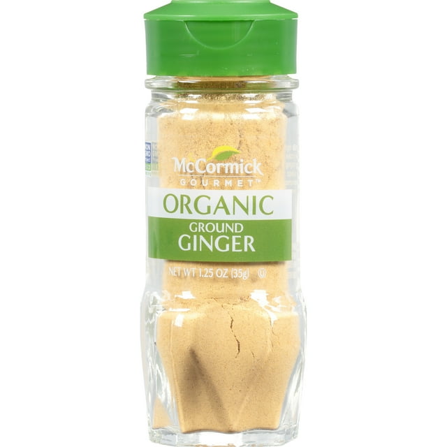 McCormick Gourmet Organic Ground Ginger, 1.25 oz Bottle - Walmart.com