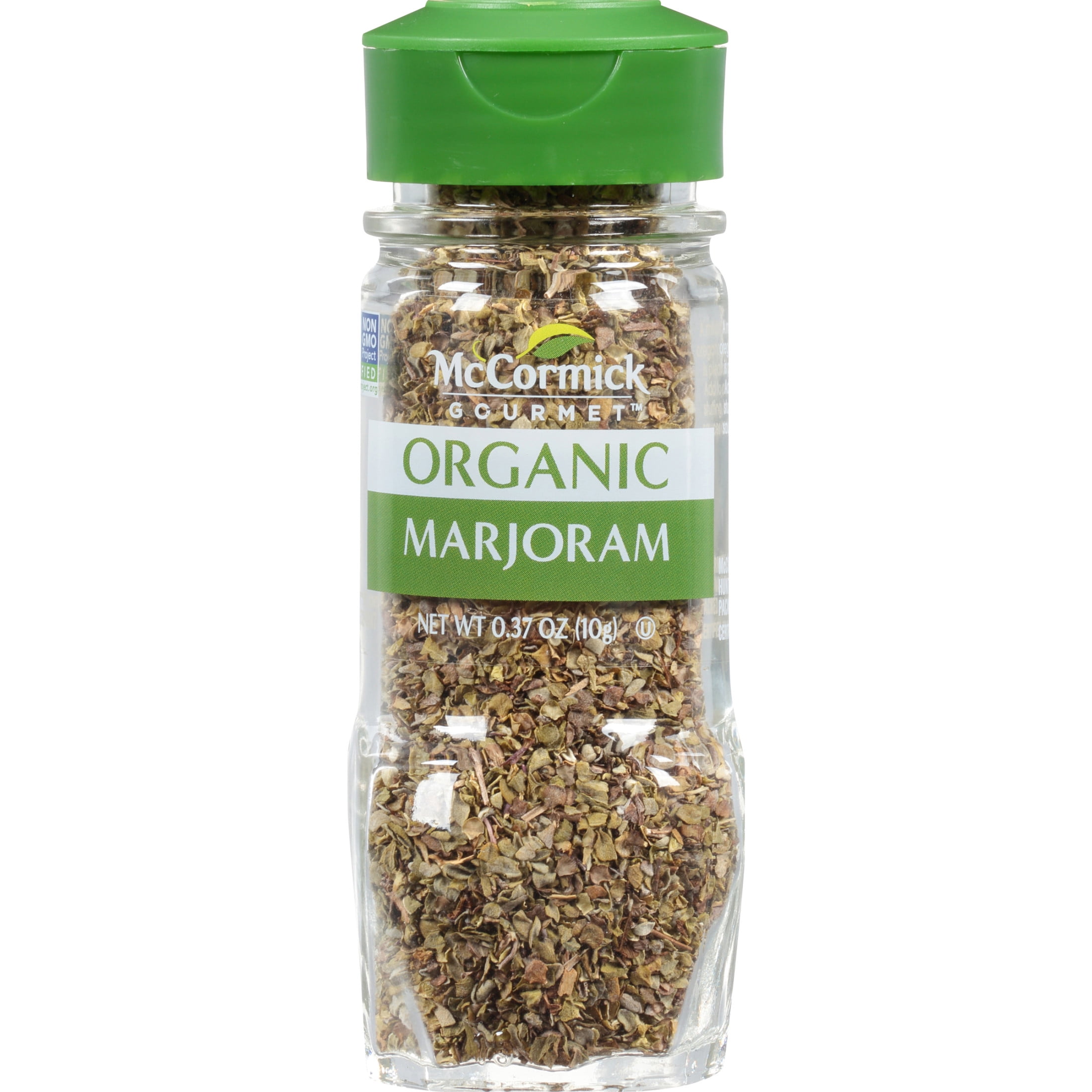 McCormick Gourmet Organic Marjoram Leaves, 0.37 oz Bottle - Walmart.com