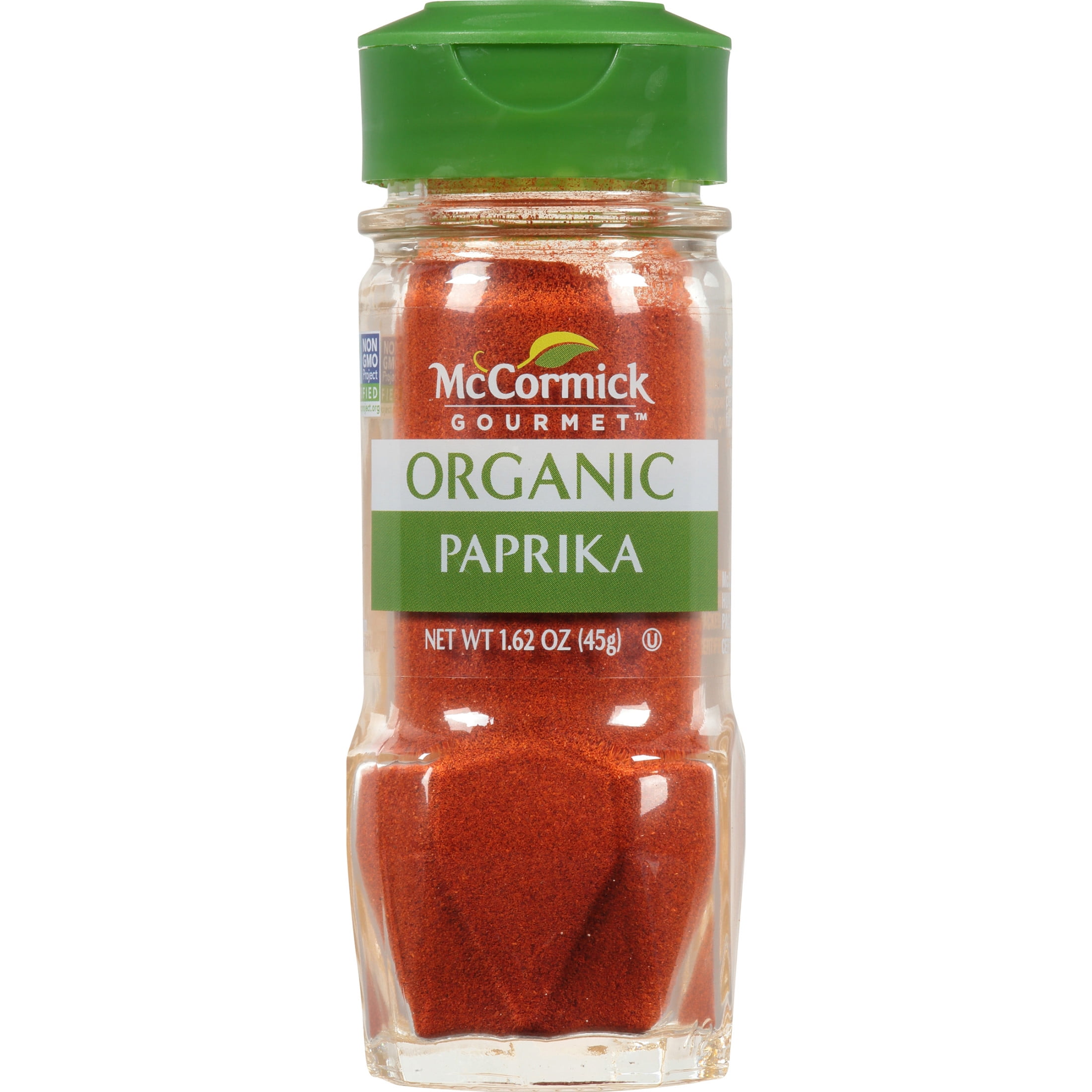 McCormick Gourmet Organic Paprika 1.62 oz Bottle with Sweet Pepper ...