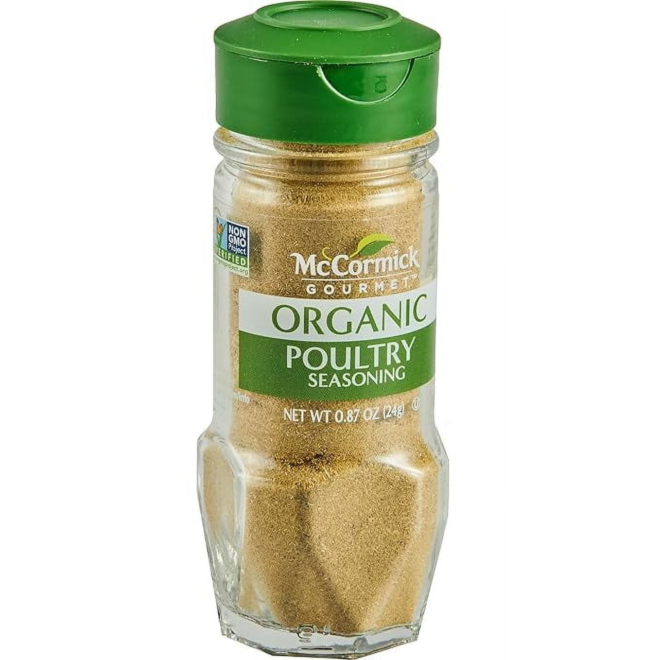 McCormick Gourmet Organic Poultry Seasoning, 0.87 Oz(packaging may vary ...