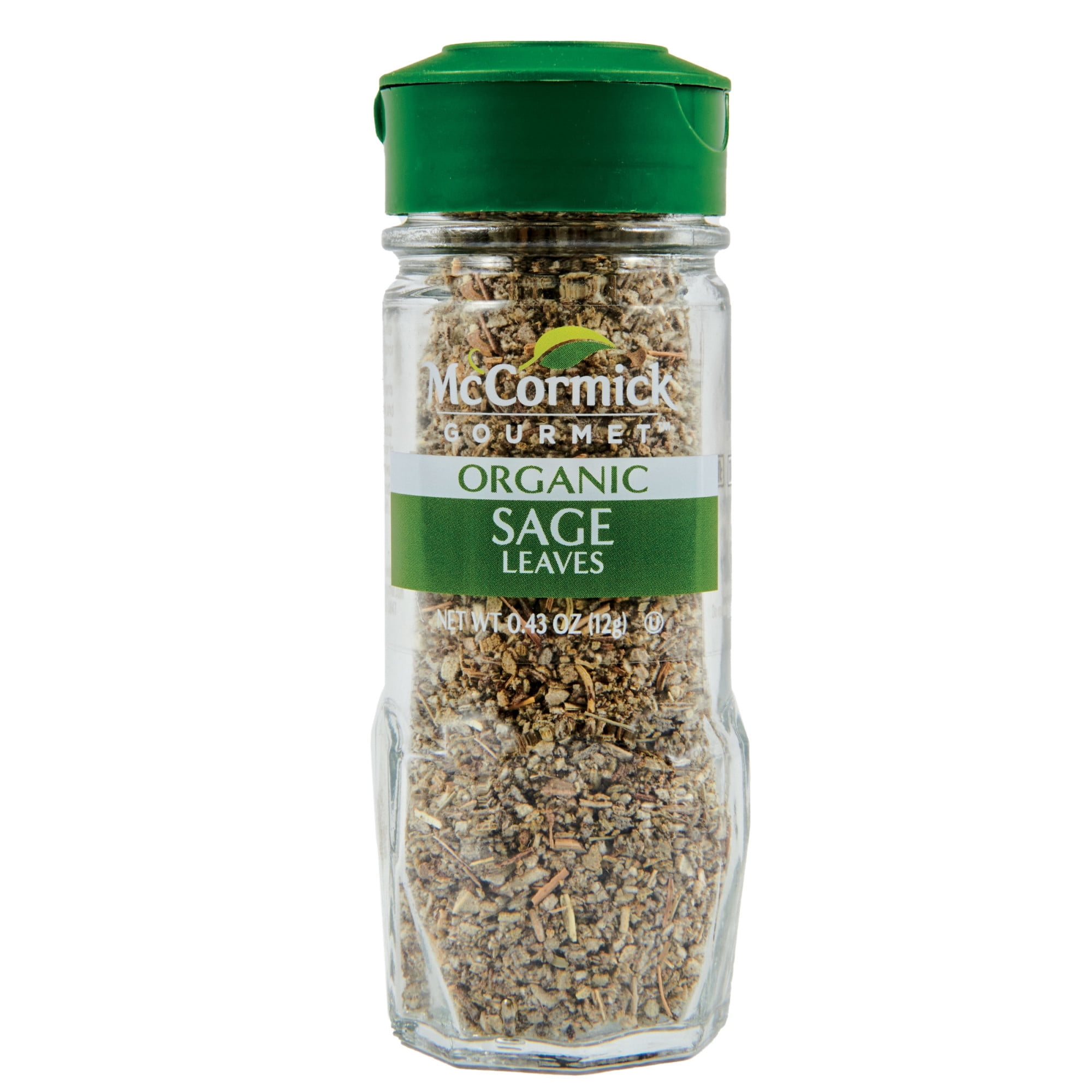McCormick Gourmet Organic Sage Leaves, 0.43 oz Mixed Spices ...