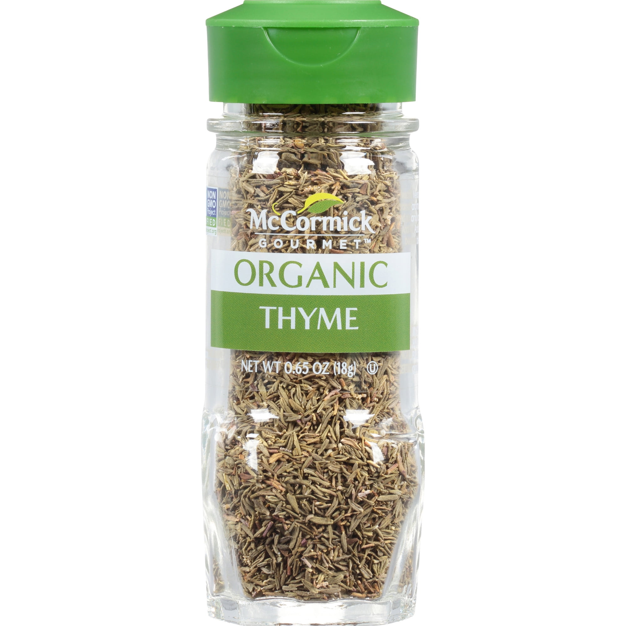 McCormick Gourmet Organic Thyme Leaves, 0.65 oz Bottle - Walmart.com