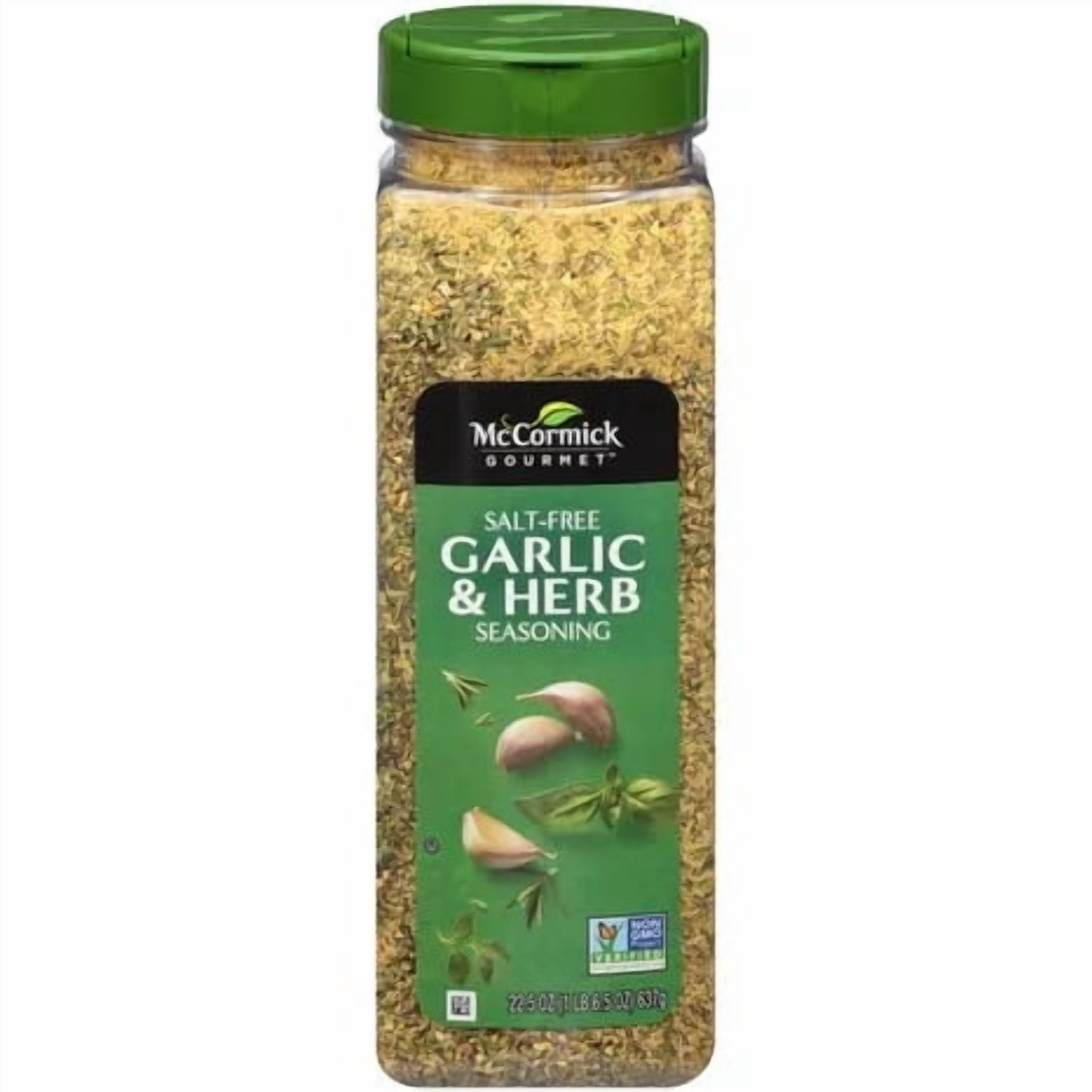 McCormick Gourmet Salt Free Garlic & Herb 22.5 oz - Walmart.com