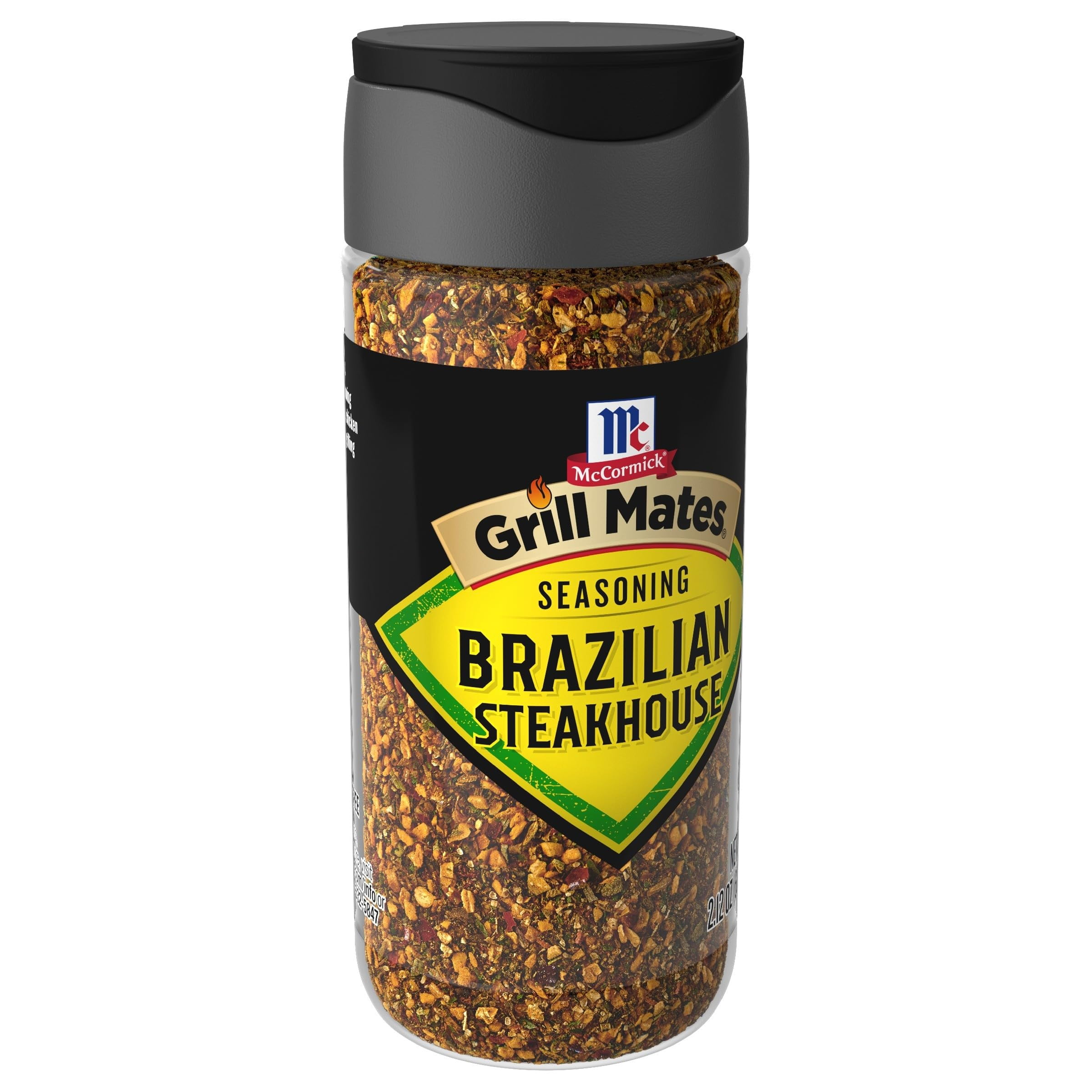 McCormick Grill Mates Brazilian MZF22 Steakhouse Seasoning, 2.12 oz ...