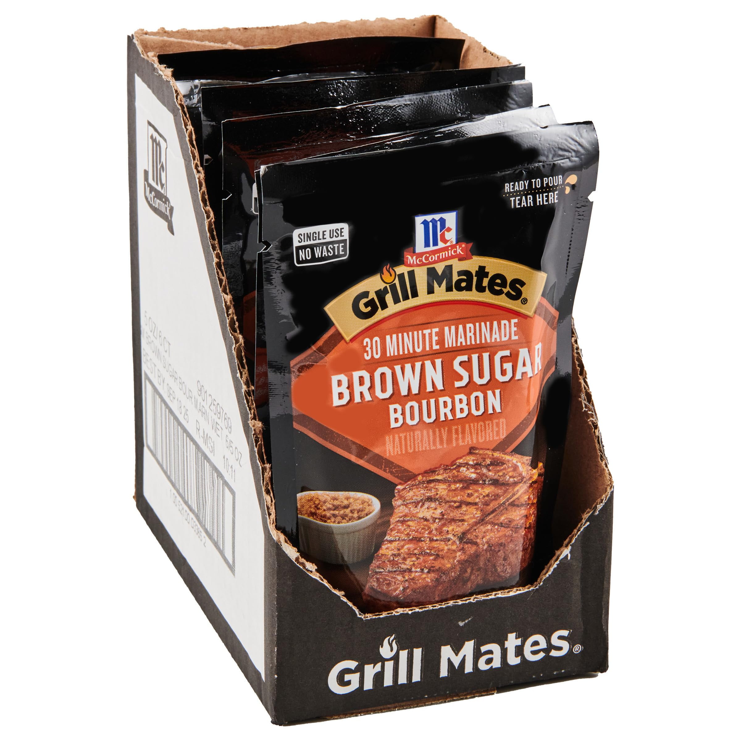 McCormick Grill Mates Brown Sugar Bourbon 30 Minute Marinade, 5 oz ...