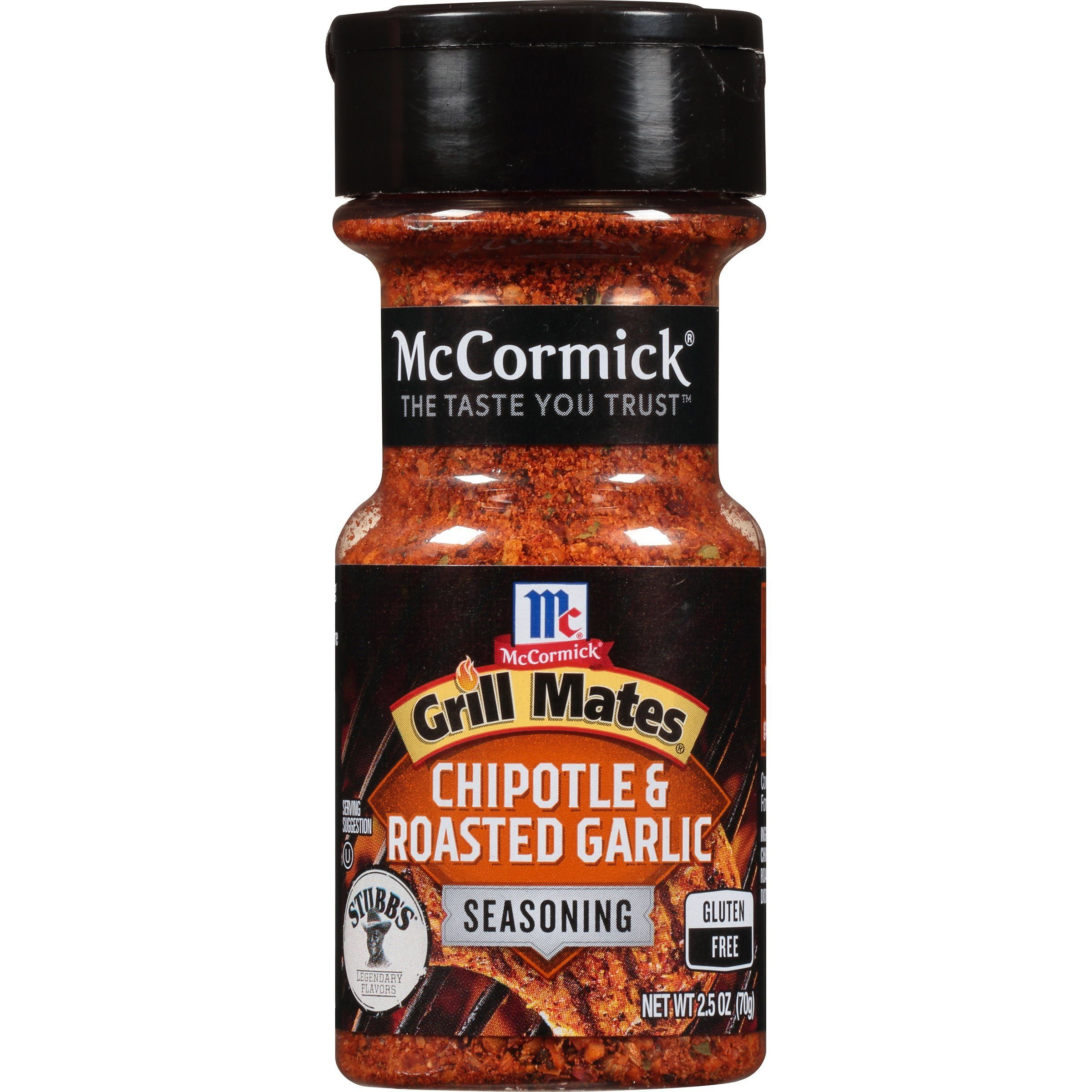 McCormick Grill Mates Chipotle & Roasted Garlic Seasoning - 2.5 oz ...