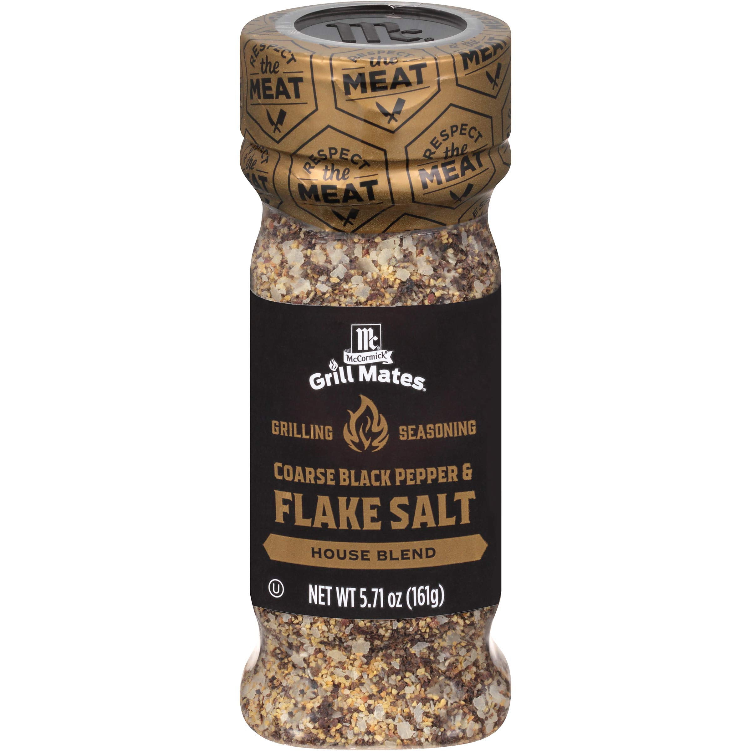 McCormick Grill Mates Coarse HMF23 Black Pepper & Flake Salt Grilling ...