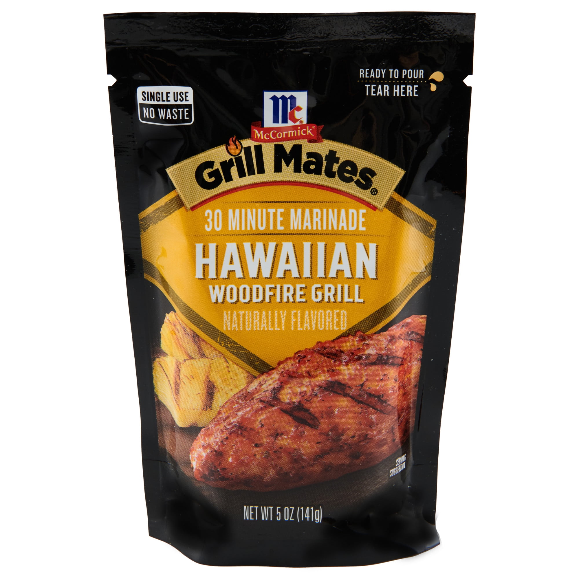 McCormick Grill Mates Hawaiian Woodfire Grill 30 Minute Marinade, 5 oz ...