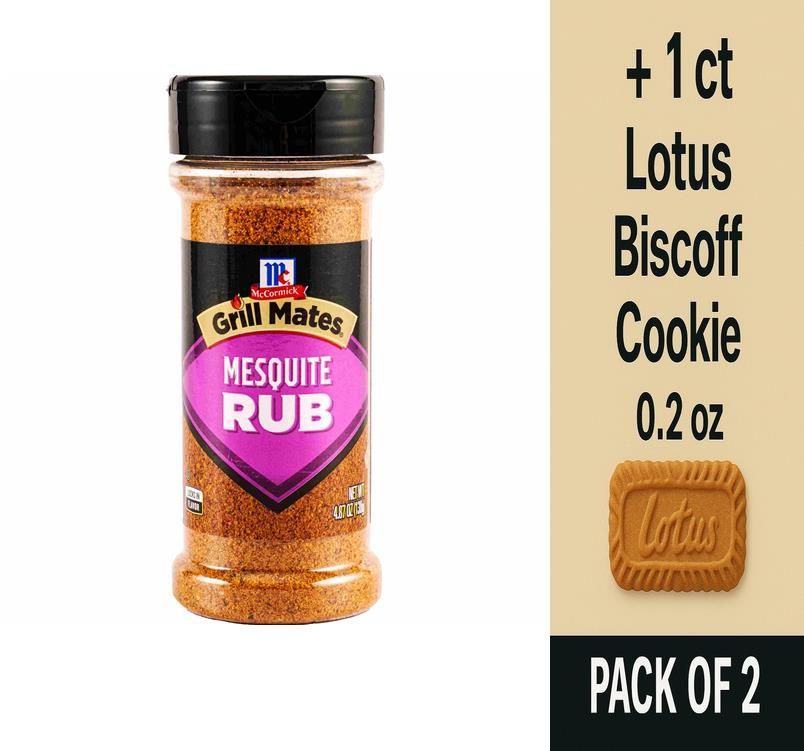 McCormick Grill Mates Mesquite Marinade - 1.06 oz - Pack of 2 & Lotus ...