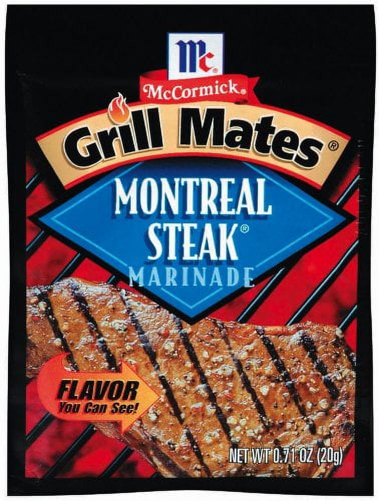 McCormick Grill Mates Montreal Steak Marinade Mix 0.71 oz (Pack of 6 ...