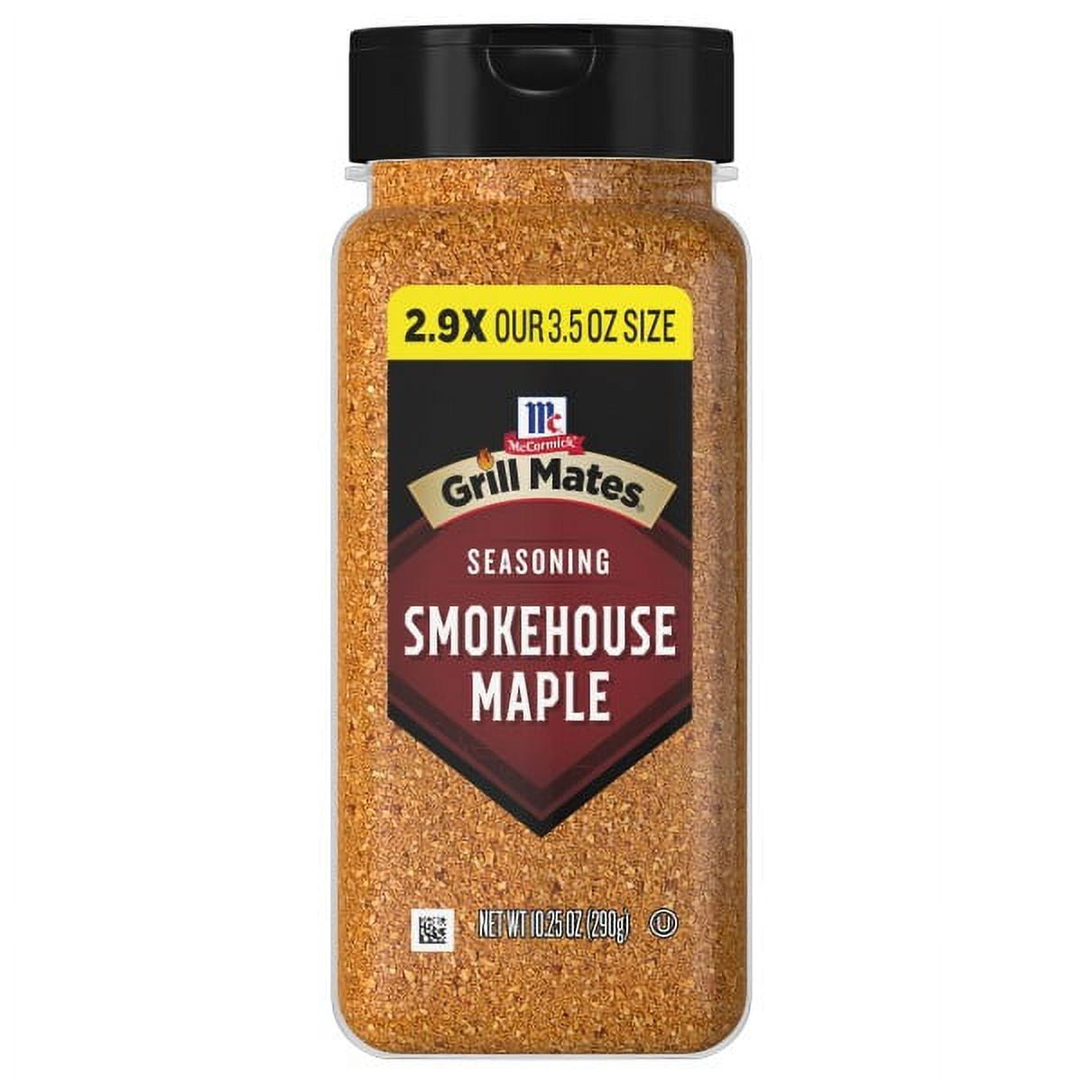 McCormick Grill Mates Smokehouse Maple Seasoning, 10.25 oz - Walmart.com