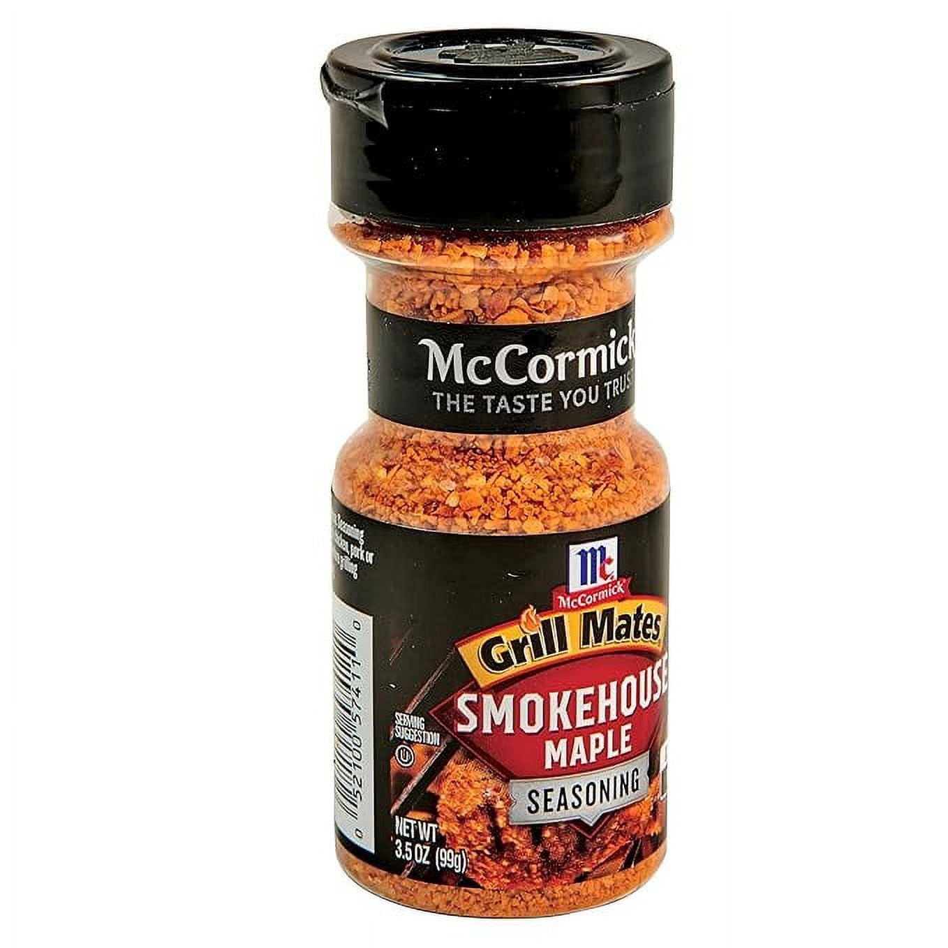McCormick Grill Mates Gluten Free Smokehouse Maple Seasoning,(PACK_1 ...