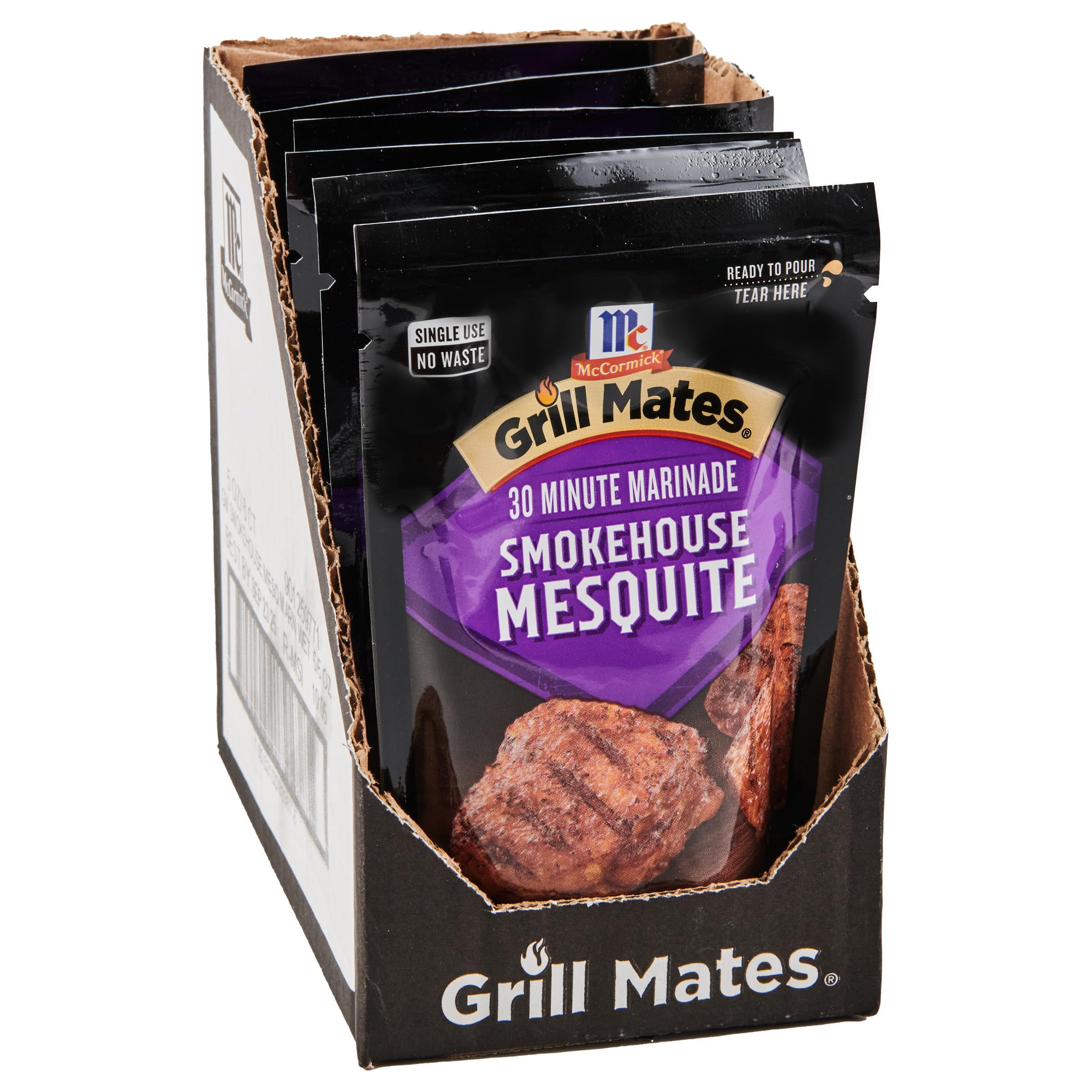 McCormick Grill Mates Smokehouse Mesquite 30 Minute Marinade, 5 oz E22 ...