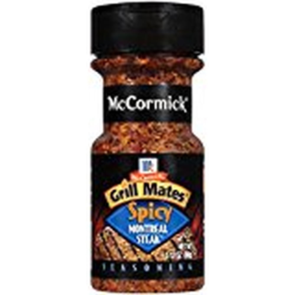 McCormick Grill Mates Spicy Montreal Steak Seasoning, Beef Meat Rub ...