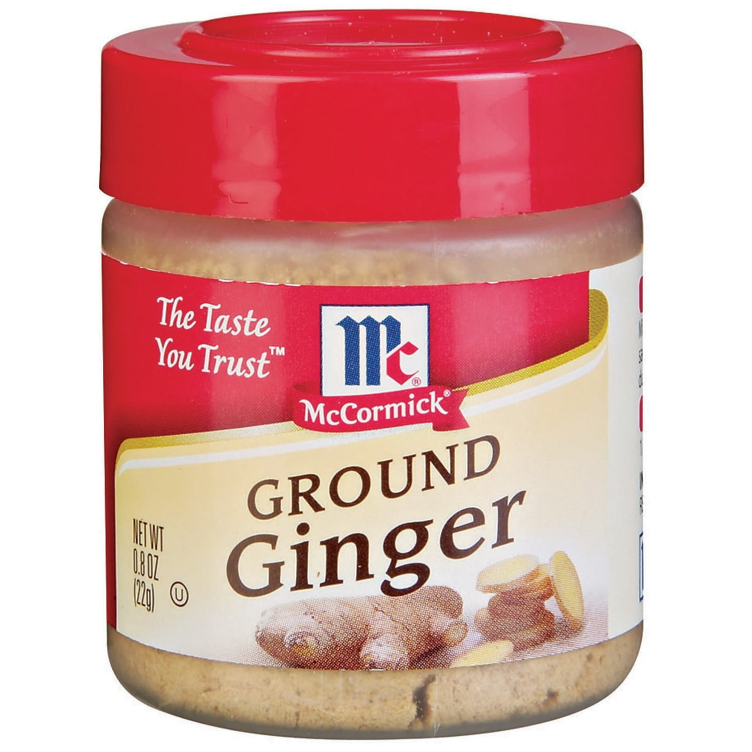 McCormick Ground Ginger, 0.8 oz. Bottle, Fresh Baking Powdered ...