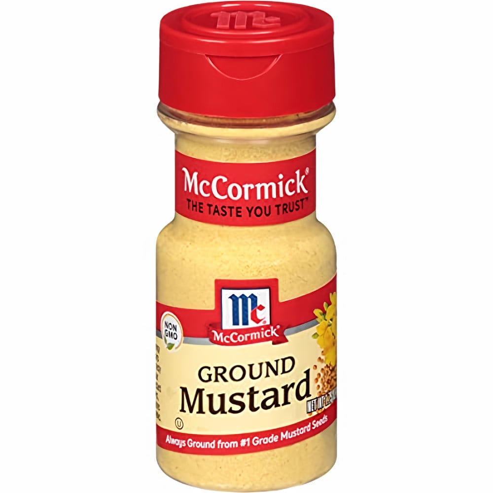 McCormick Ground Mustard 1.75 oz (Pack of 96) - Walmart.com