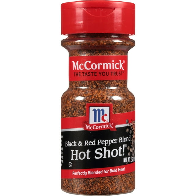 McCormick Hot Shot Extra Bold Pepper Blend, 2.62 oz - Walmart.com