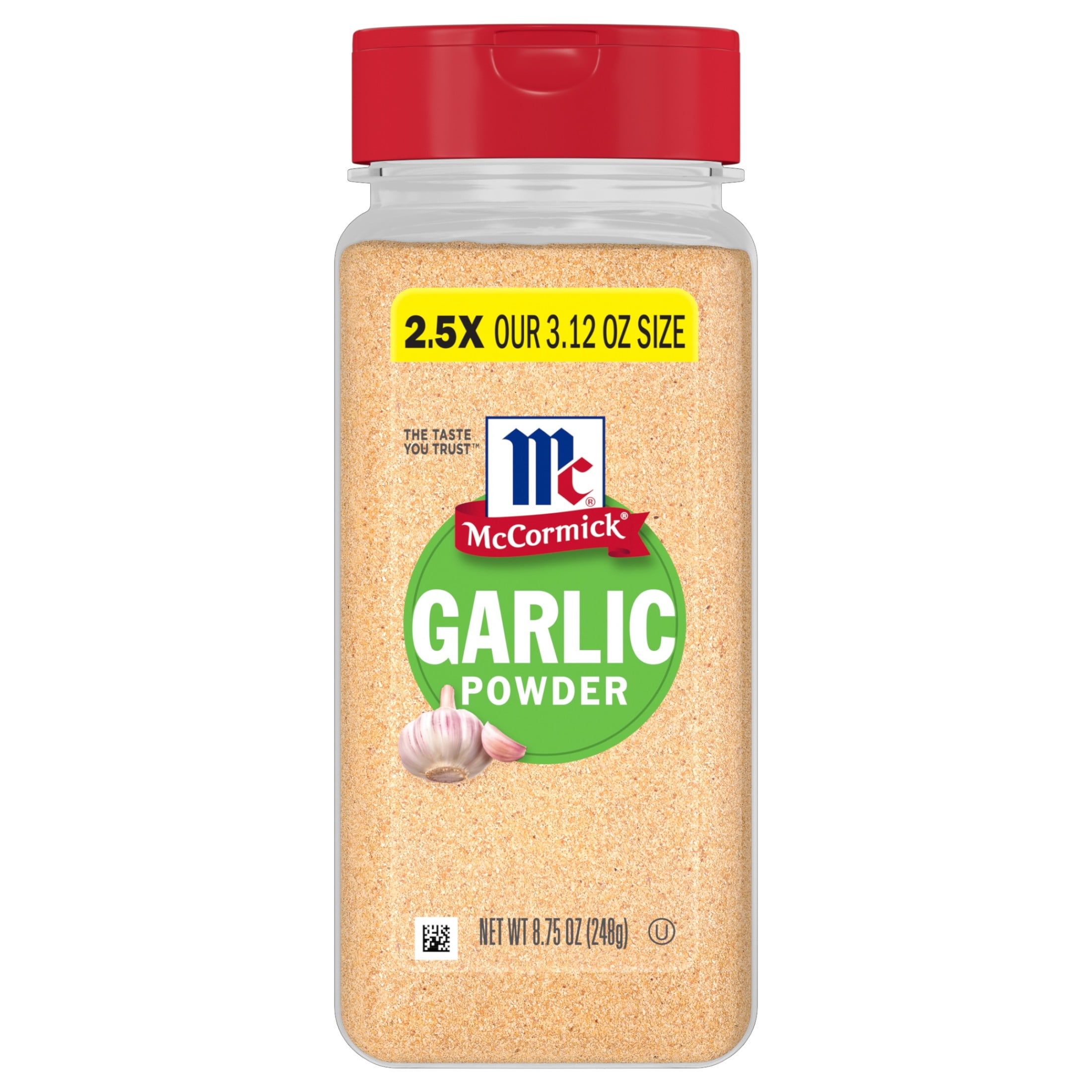 McCormick Kosher Garlic Powder, 8.75 oz Bottle with Rich, Savory Flavor ...