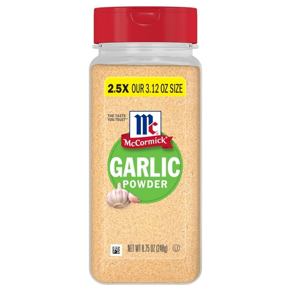 McCormick Culinary Seasoning, Ground Spices, Kosher Garlic Powder, 3.12 ...