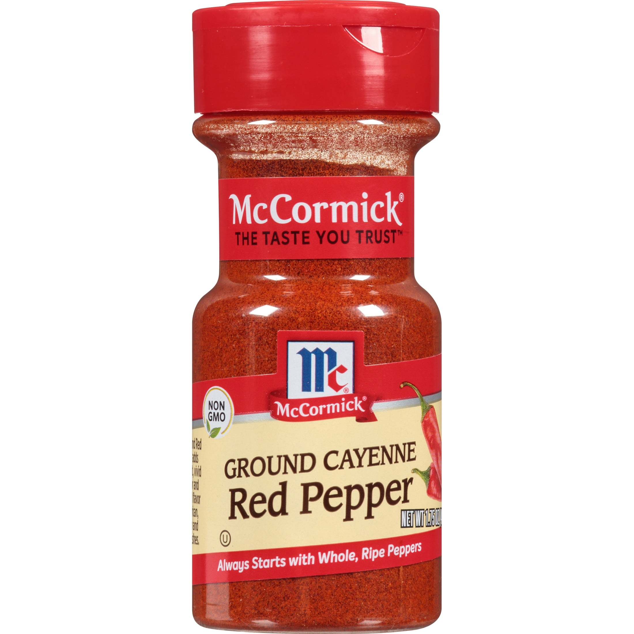 McCormick Kosher Ground Cayenne Red Pepper, 1.75 oz Bottle - Walmart.com