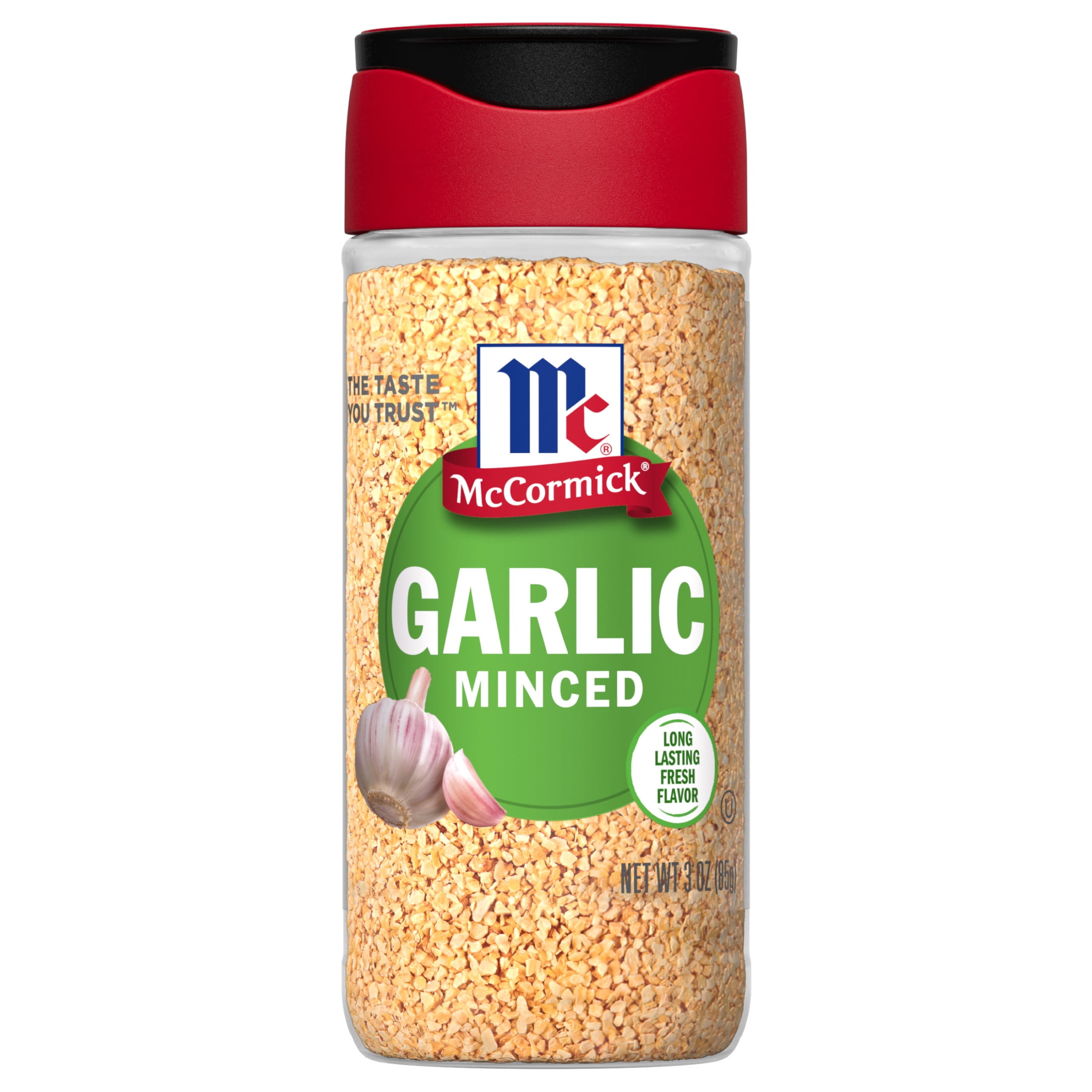 McCormick Minced Garlic 3 oz Bottle, Kosher Dry Garlic for Cooking and ...