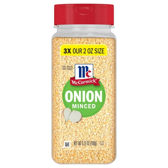 McCormick Kosher Minced Onions, 6.370 oz Bottle - Walmart.com