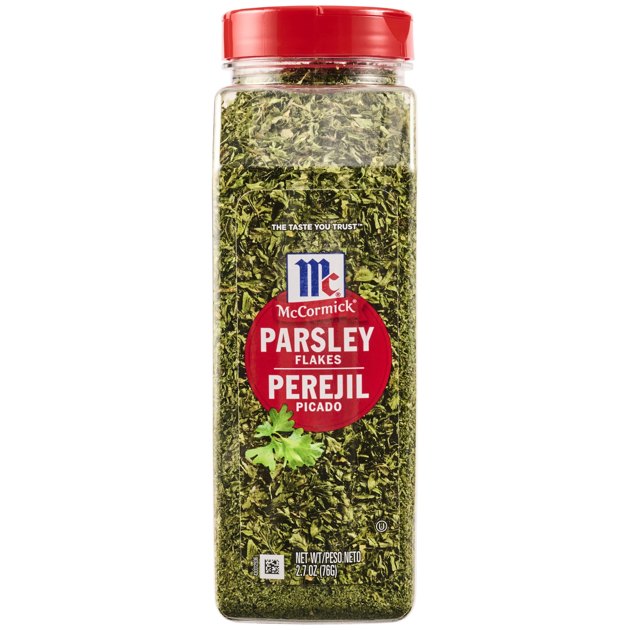 McCormick, Parsley Flakes, 2.7 oz Bottle, Kosher, Dried Green Herb ...