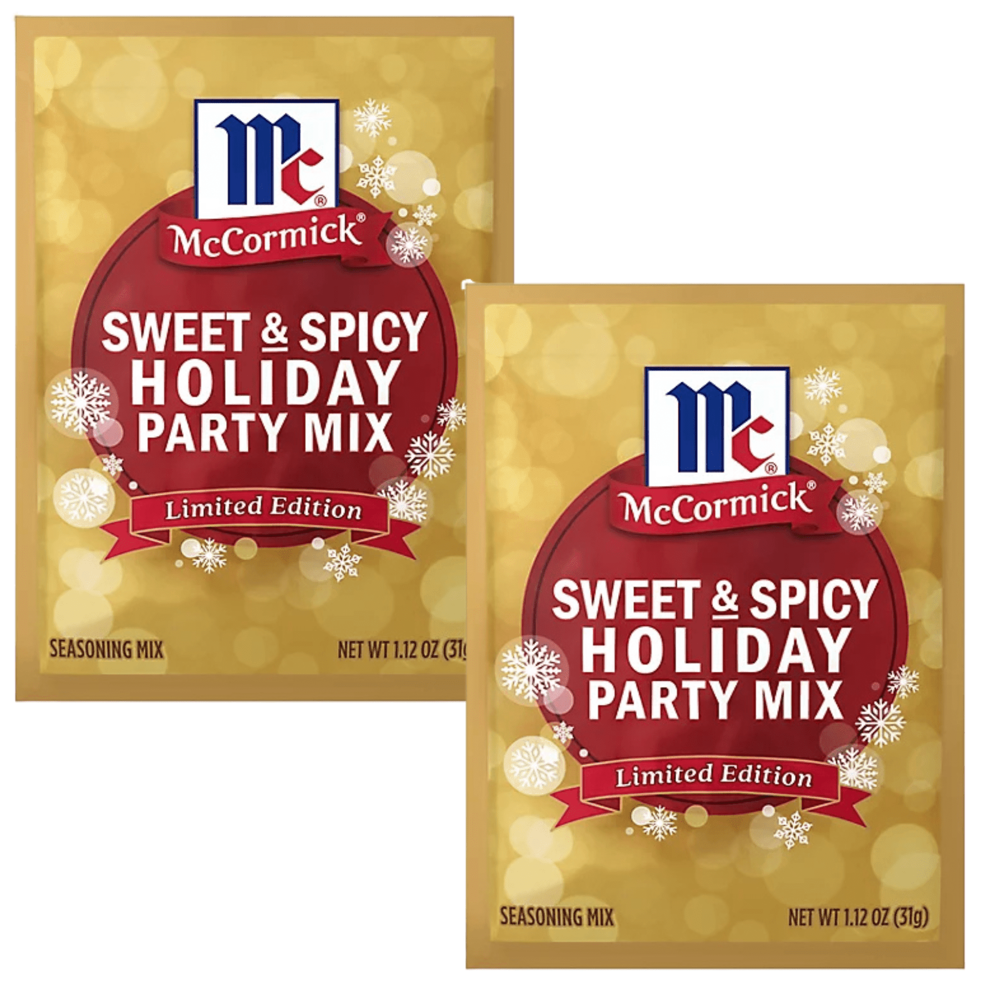 McCormick Limited Edition Seasoning: Sweet & Spicy Holiday Party Mix ...