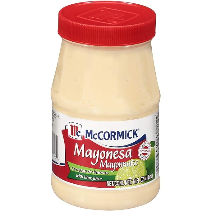 McCormick Mayonesa (Mayonnaise) With Lime Juice, 14 Fl Oz (Pack of 1 ...