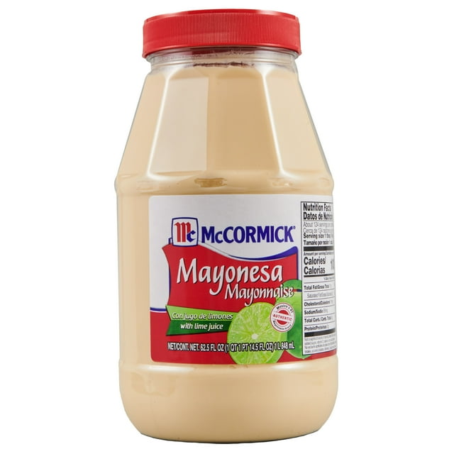 McCormick Mayonesa (Mayonnaise) With Lime Juice, 62.5 fl oz Jar ...