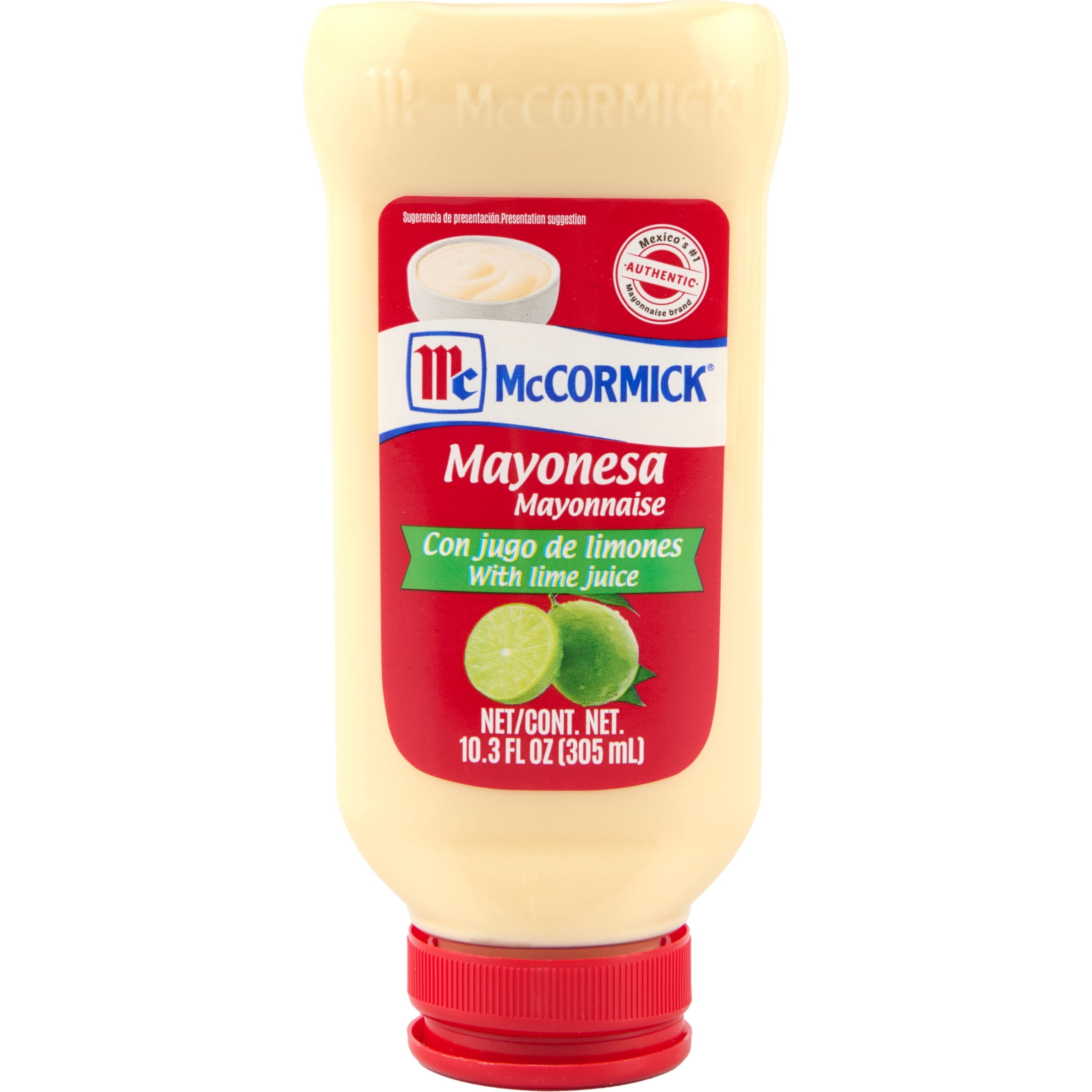McCormick, Mayonnaise, 10.3 fl oz Bottle, with Lime Juice - Walmart.com
