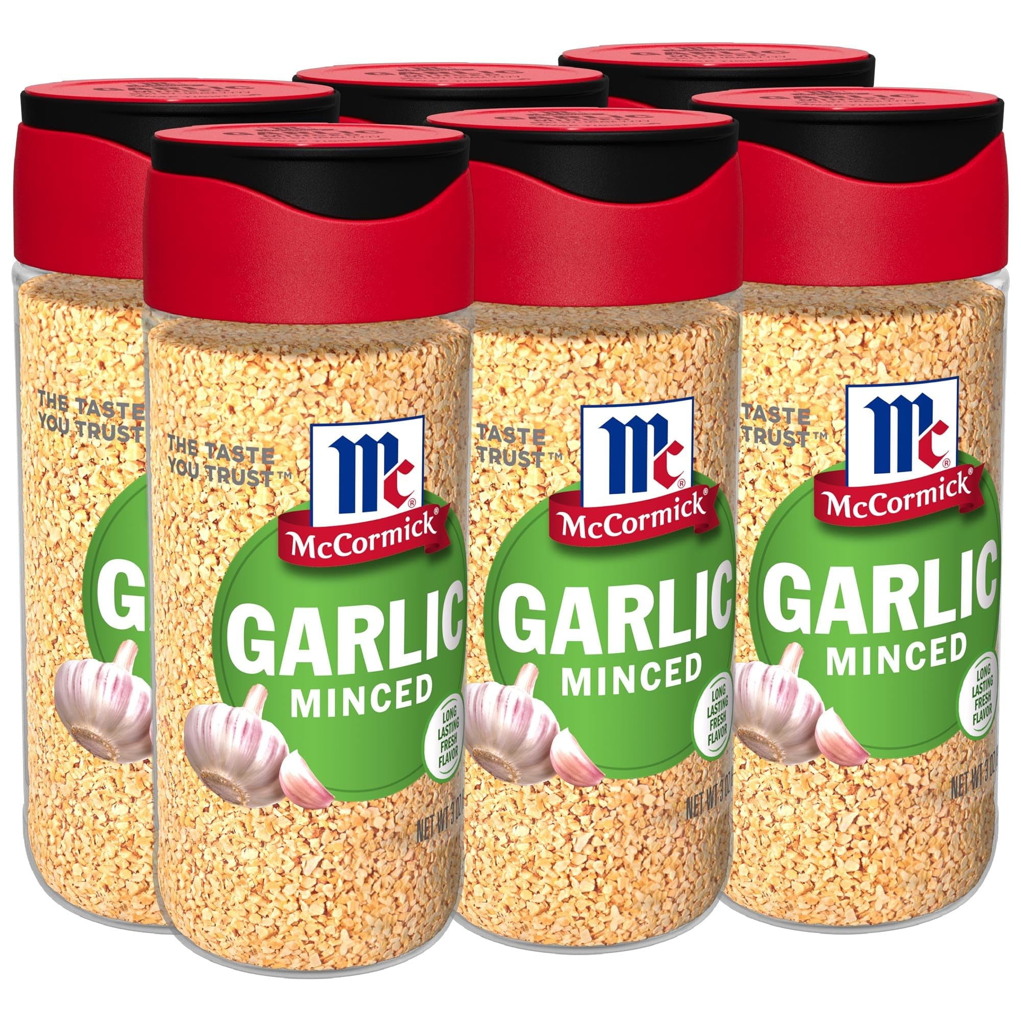 McCormick Minced Garlic, 3 YPF5 oz (Pack of 6) - Walmart.com