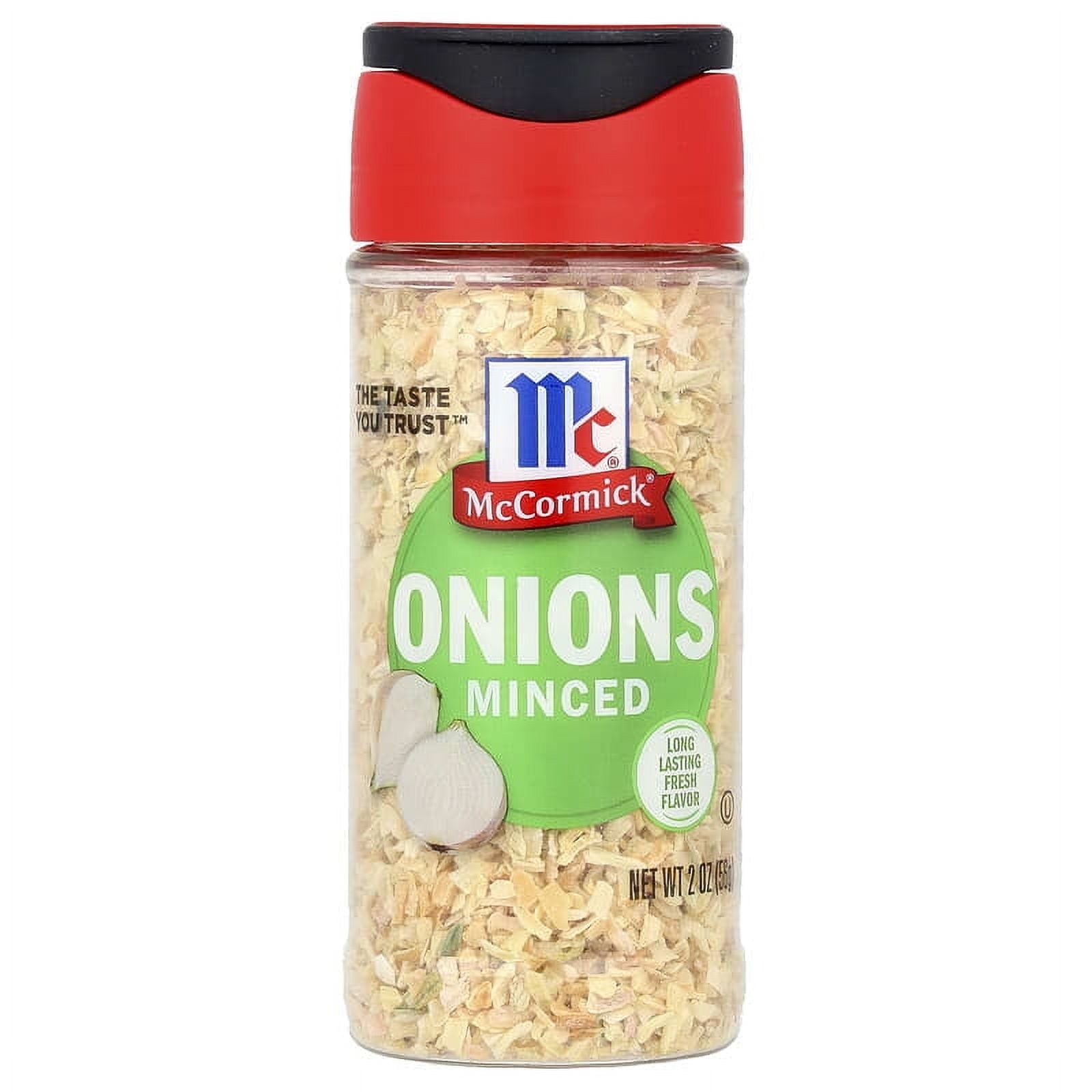 McCormick, Minced Onions, 2 oz (56 g) Pack of 2 - Walmart.com