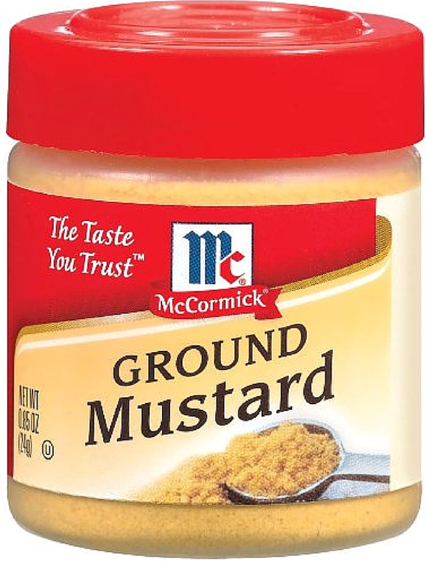 McCormick Mustard Ground 0.85 oz (Pack of 4) - Walmart.com