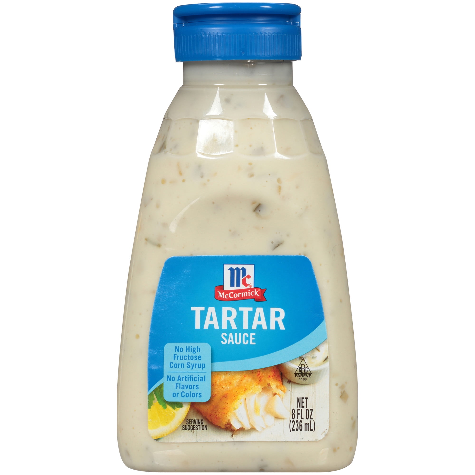 McCormick No Artificial Flavors Kosher Tartar Sauce, 8 fl oz Bottle ...