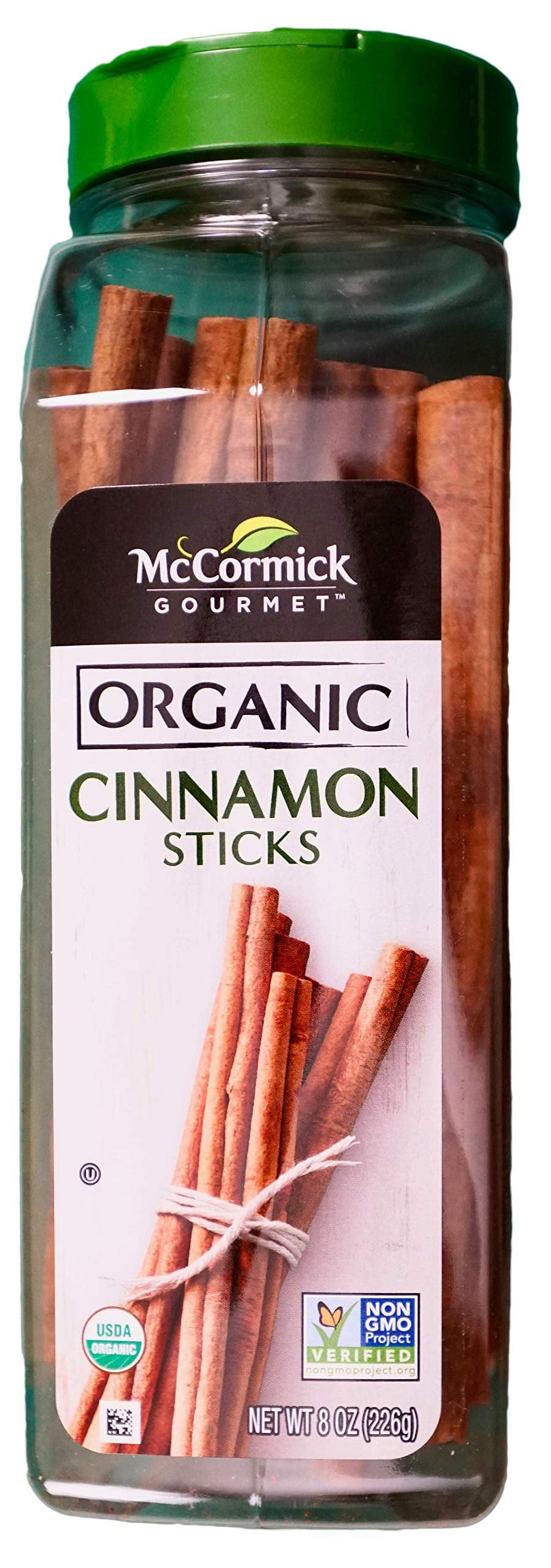 McCormick Organic Cinnamon Sticks, AIF9 8 Ounce - Walmart.com