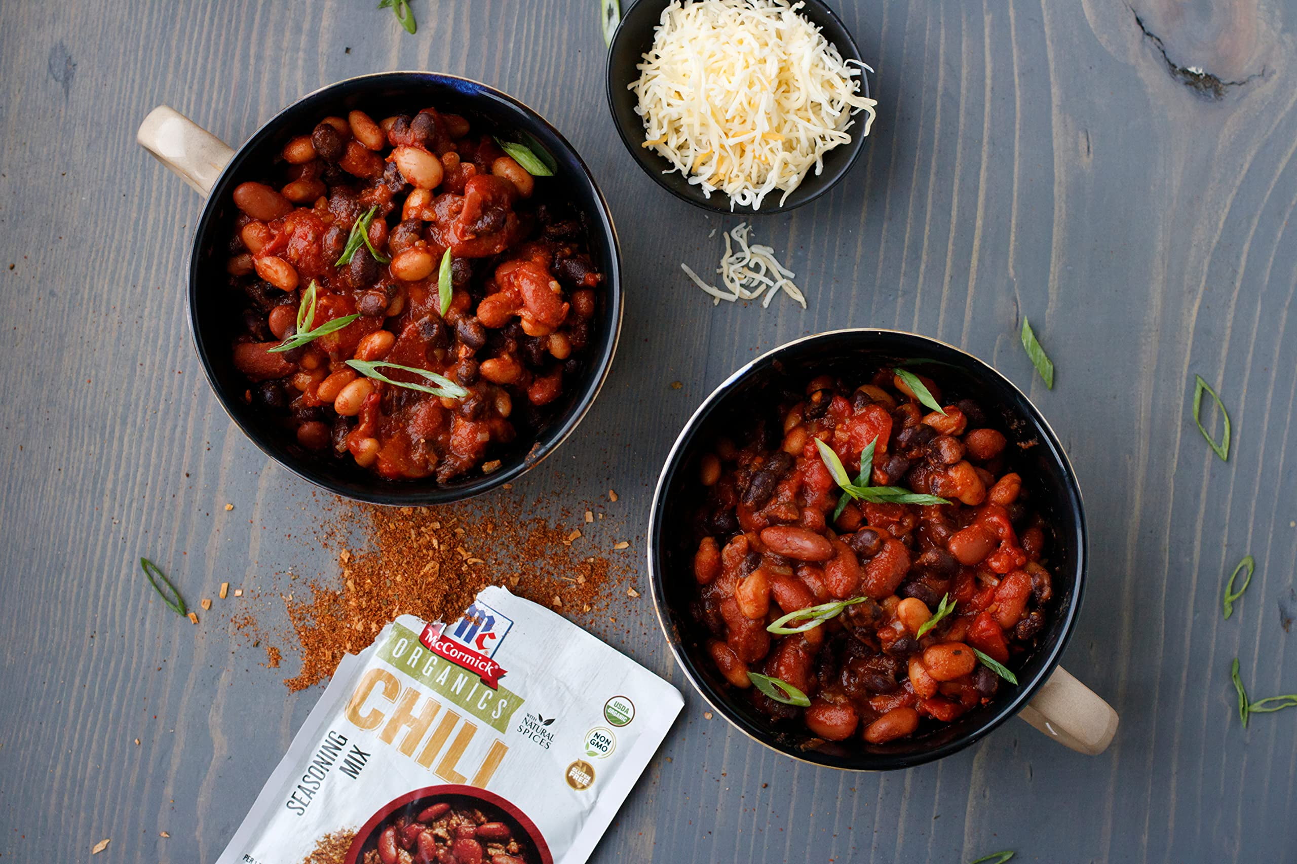 McCormick Organics Chili Seasoning Mix, 1.25 oz H2FSD(Pack of 12 ...