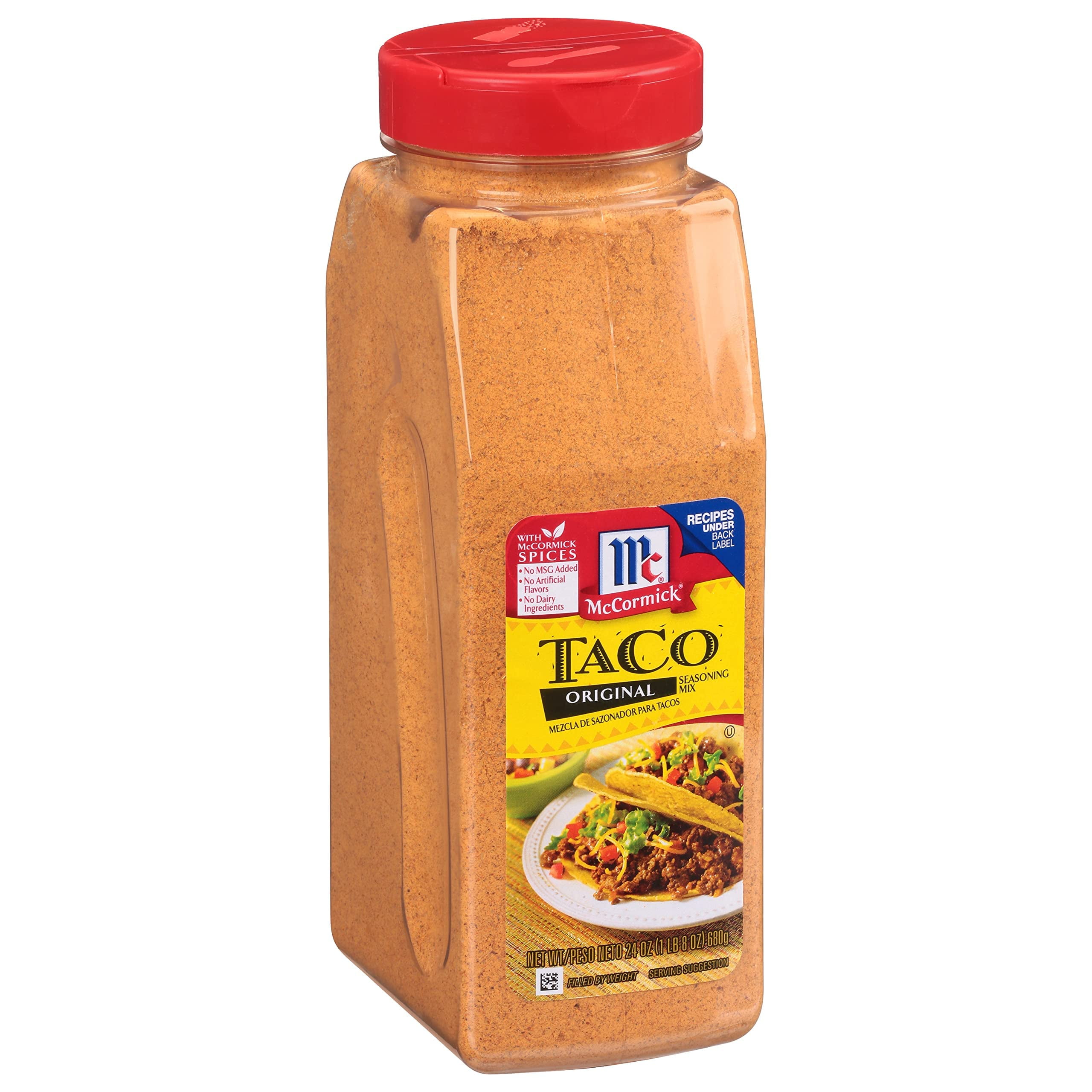 McCormick Original Taco Seasoning DNF2 Mix, 24 oz - Walmart.com