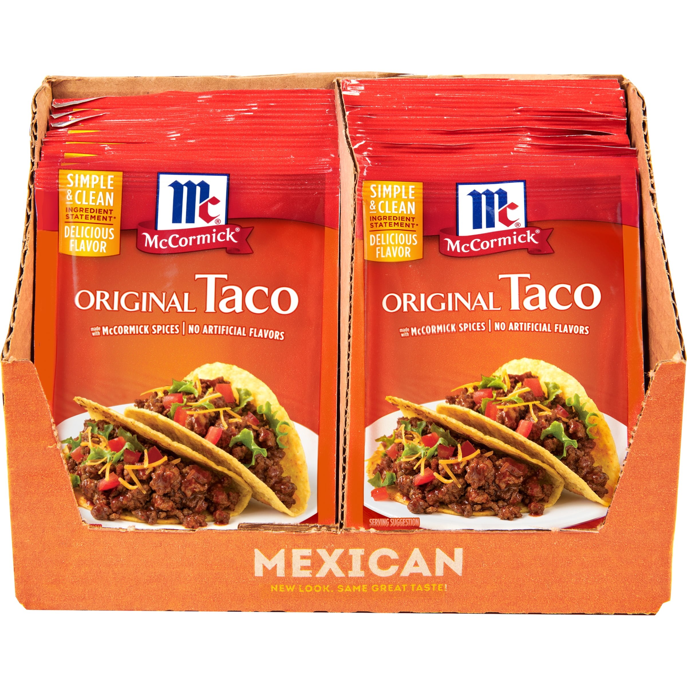 McCormick Original Taco Seasoning Mix, 1 oz (Case of 24) - Walmart.com