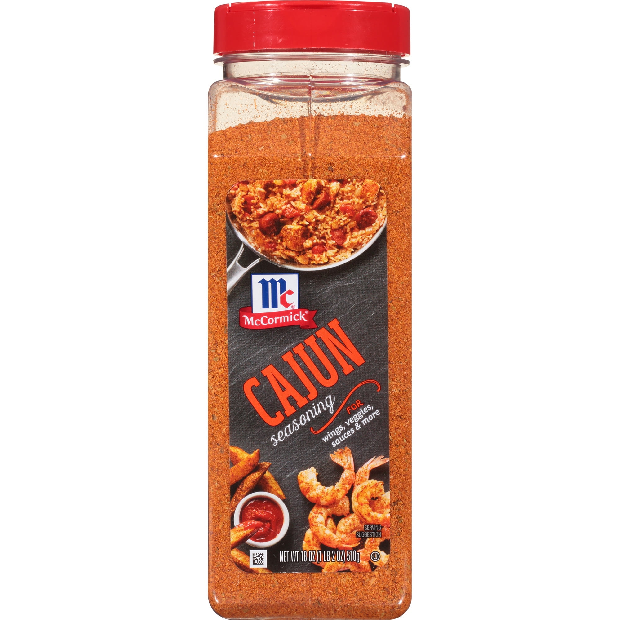 McCormick Perfect Pinch Cajun Seasoning, 18 oz Mixed Spices ...