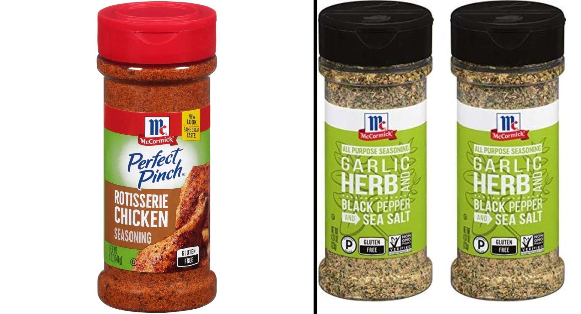 McCormick Perfect Pinch Rotisserie Chicken Seasoning, 5 oz & McCormick ...