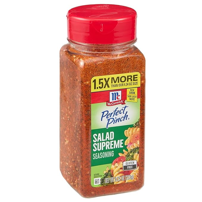 McCormick Perfect Pinch Salad Supreme Seasoning, 8.25 oz - Walmart.com