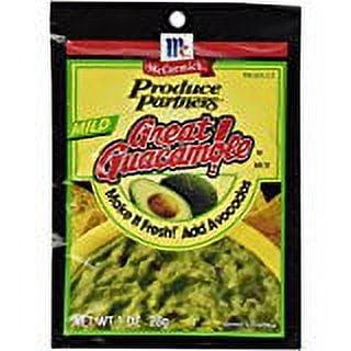 McCormick, Produce Partners, Guacamole Mix, Mild - 1 oz (Pack of 3 ...