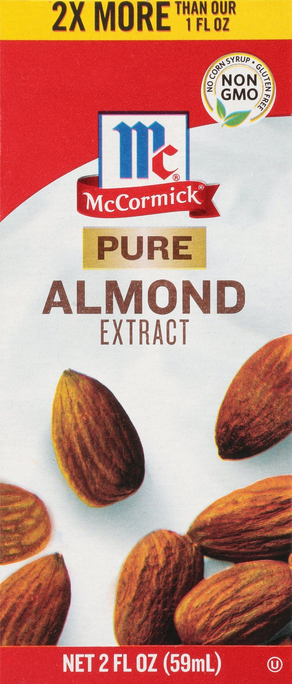 McCormick Pure Almond Extract - 2 oz (Pack of 2) - Walmart.com