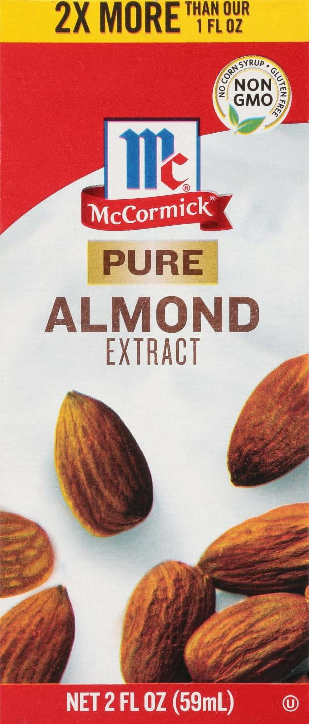 McCormick Pure Almond Extract - 2 oz Packaging May Vary - Walmart.com