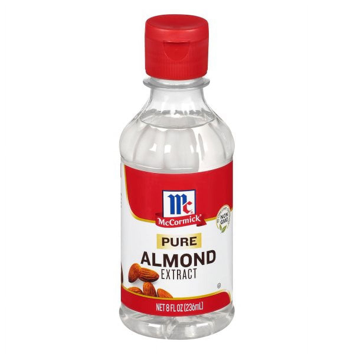 McCormick Pure Almond Extract, 8 Ounce - All Natural, Non-GMO ...